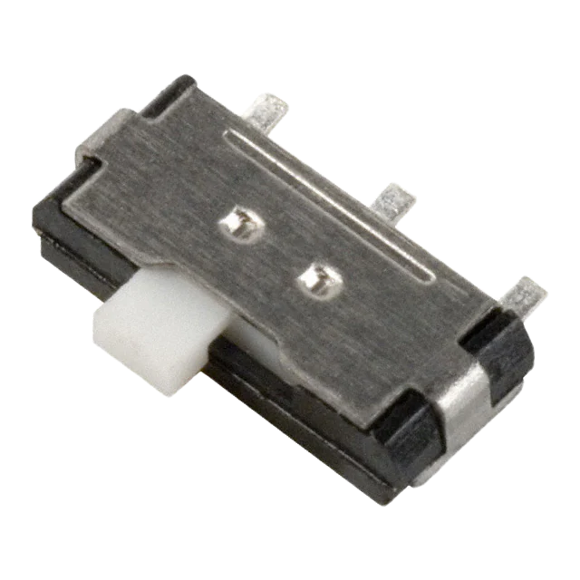 AYZ0102AGRL Slide Switch SPDT Surface Mount, Right Angle :RoHS, Cut Tape