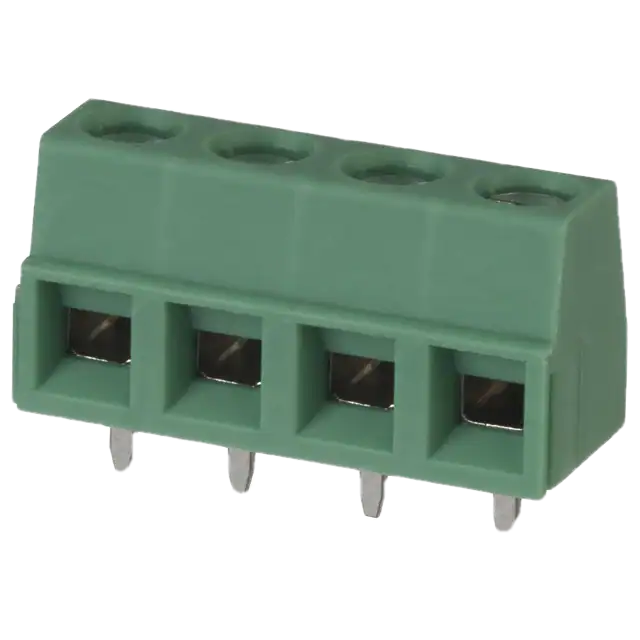 Pack of 4 1729144 Connector Terminal Block 4 Position Wire to Board ...