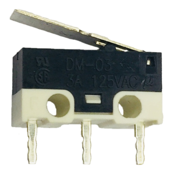 DM-03 Zippy Switch DM-03S-1P-Z 3AMP 125VAC 3 PIN WITH LEVER