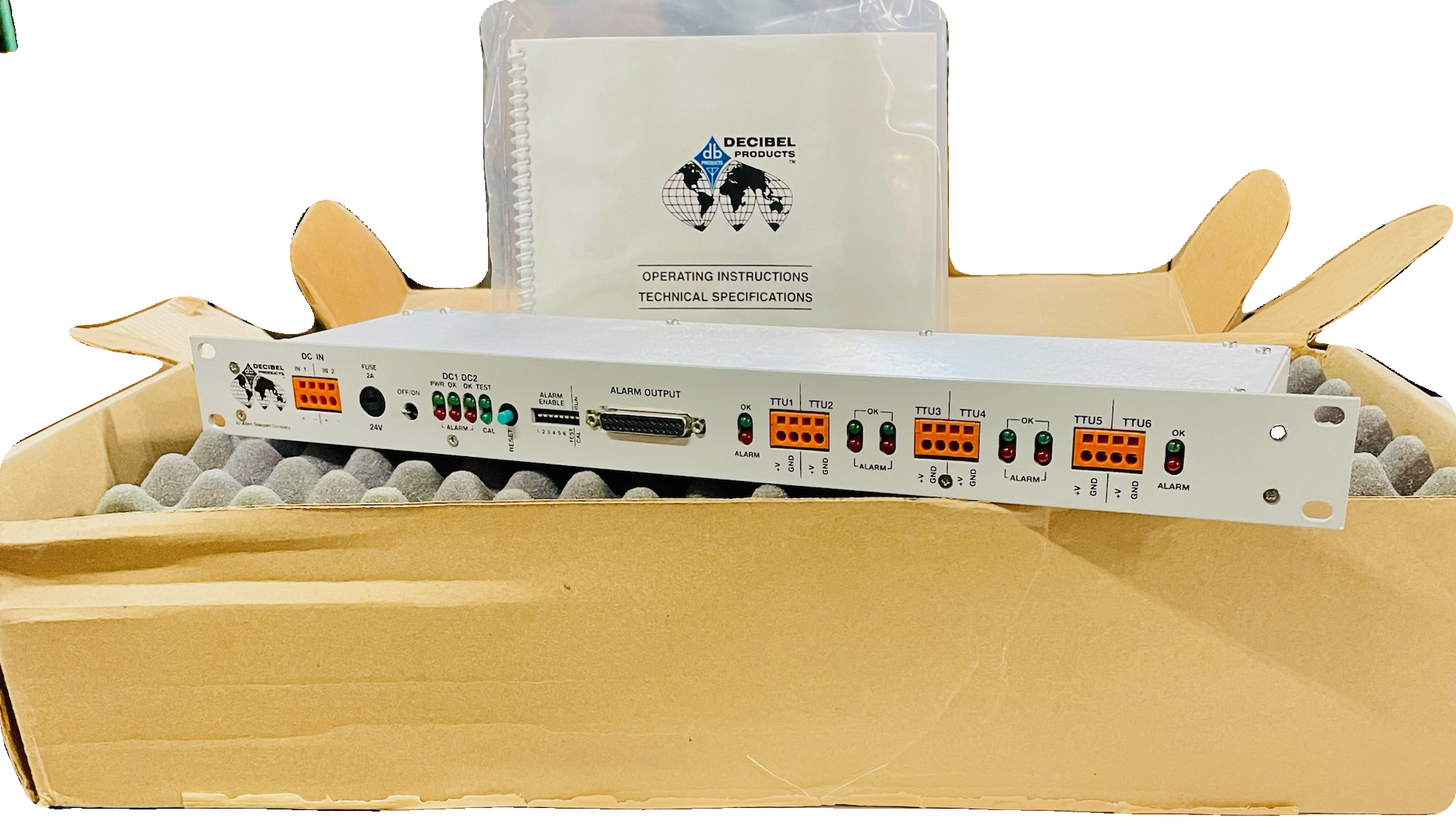 DBP2806FA Universal Power Distribution Unit, TMA +24 VDC INPUT, With ...