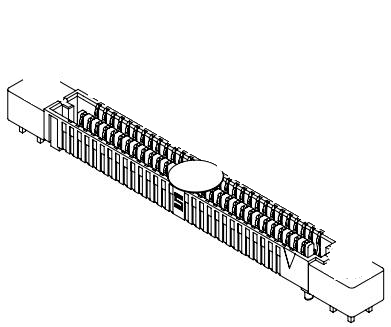 ASP-202007-01 Connector Headers Array Socket and PCB Receptacles SMD