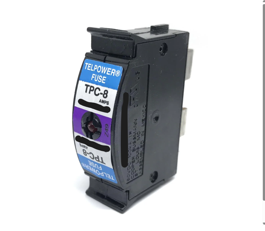 TPC-100 Specialty Fuse Rectangular 100A 80VDC
