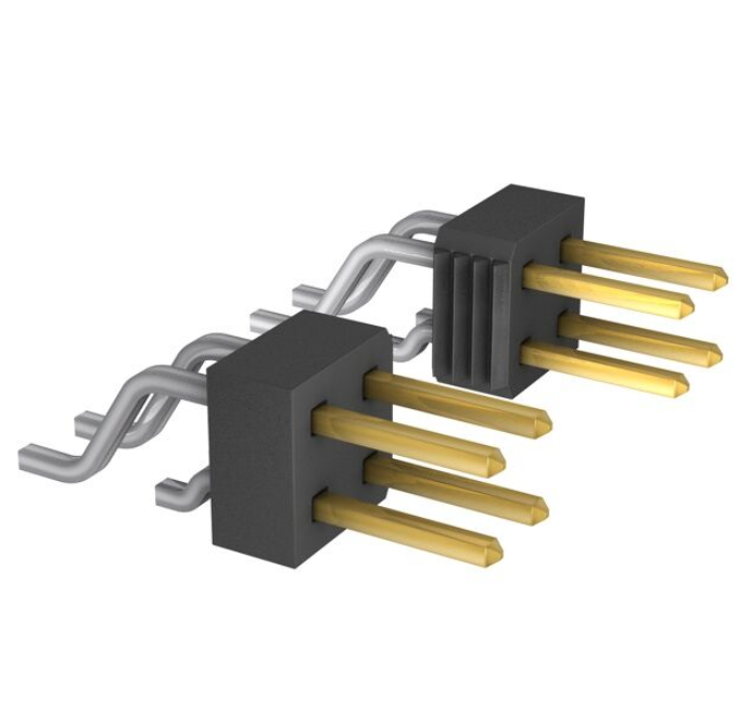 Pack of 2 TSM-120-01-L-DH Connector Header Surface Mount, Right Angle ...