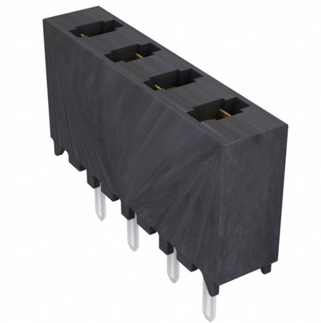 MMS-104-01-T-SV Connector Receptacle 4 Position 0.079 TIN PCB, RoHS