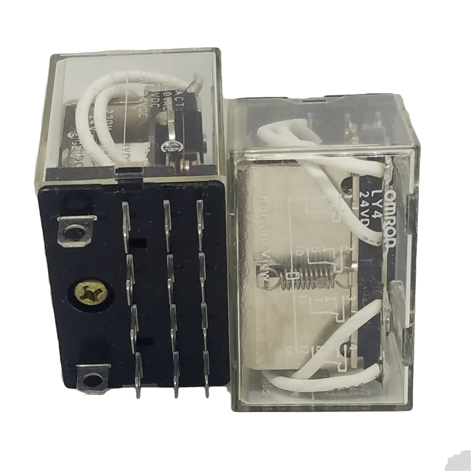 LY4-24VDC OMRON Industrial Automation RELAY, DPDT, 240VAC, 30VDC, 10A ...