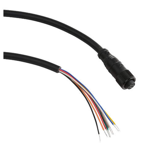 140101 PCB 8Pin M12 Axial QD To Pigtail 8