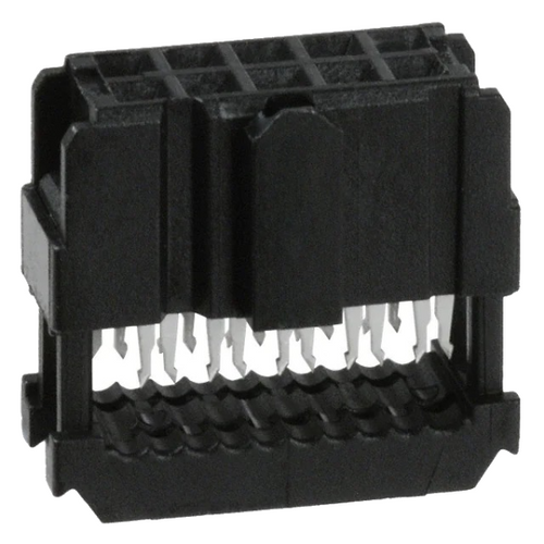 1658621-1 Rectangular Receptacle 10 Position Connector IDC Gold 26-28 AWG
