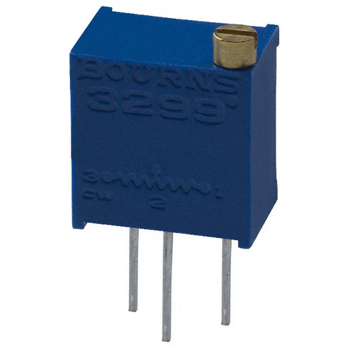 3299Y-1-500LF Trimmer 50Ohms 0.5W Potentiometer PC Pins Through Hole ...