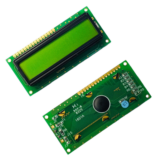 1601A Character LCD Module 16X1 Display Screen LCM with Yellow Green ...