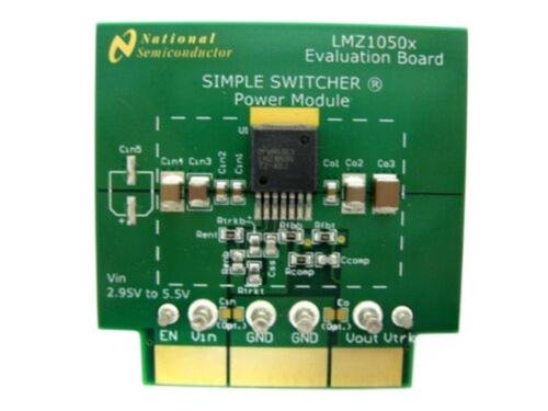 LMZ10504EVAL, Eval Board, Simple Switcher Module