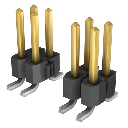 Pack of 4 TSM-110-01-L-DV-P-TR Connector Header Surface Mount 20 ...