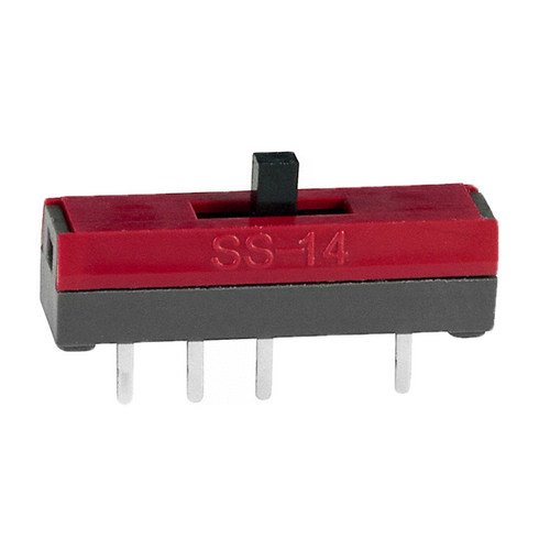 Pack of 4 SS14MDP2 Slide Switch SP3T Through Hole :RoHS