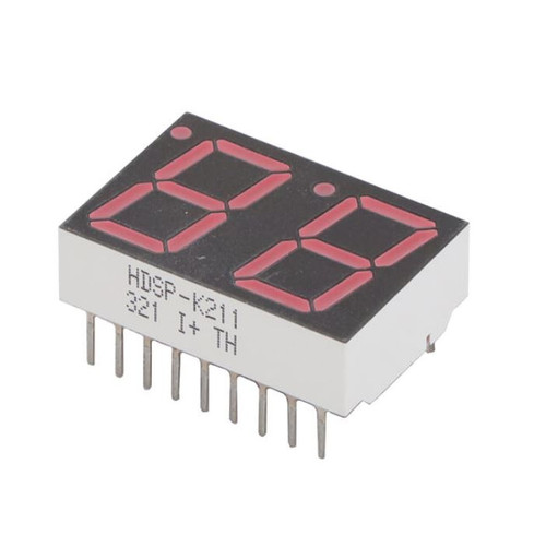 HDSP-K211 LED Display Modules - Character and Numeric Red 7-Segment 2 ...