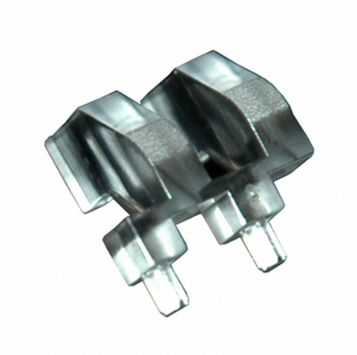 515-1051 Light Pipe 2 Wide Clear Rigid Board Mount, Press Fit