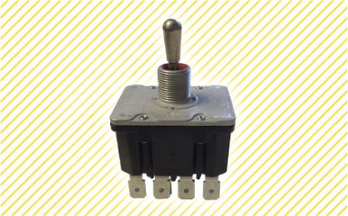 Maxon Toggle Switch, 2 POS, 4 Poles, Q-C - THE Liftgate Parts