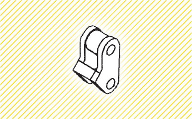 Thieman Platform Hinge Weld - RH - THE Liftgate Parts