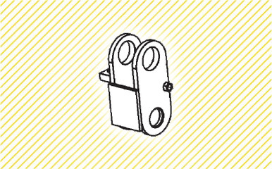 Maxon Shackle Assembly, R/H - THE Liftgate Parts