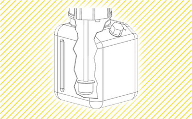 Maxon Reservoir 1.25 Gallon for 281015-01 - THE Liftgate Parts