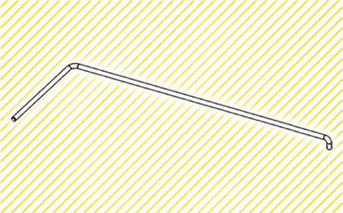 Maxon Torsion Bar, LH - THE Liftgate Parts