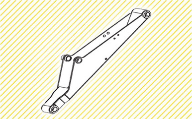 Maxon Lift Arm, LH, Assy., GPTLR 25/33 - THE Liftgate Parts