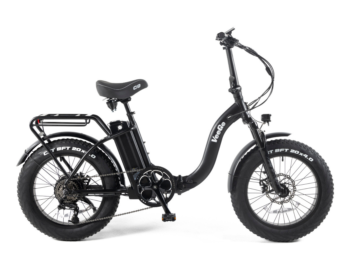 VeeGo Fat Tire Folding Electric Bicycle