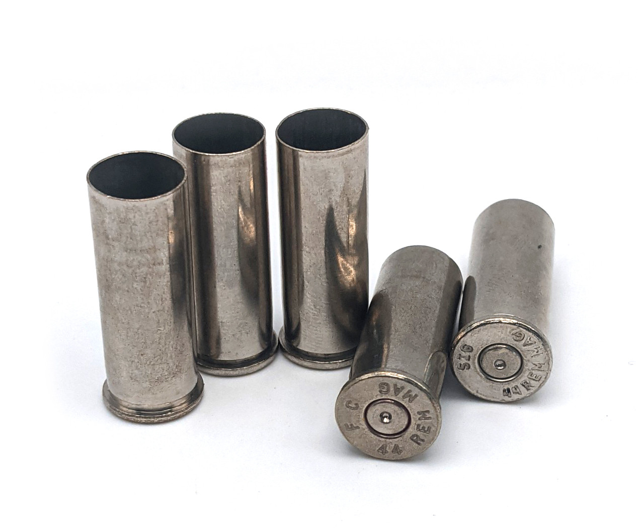 .44 Rem Mag Pistol Brass | Washed and Polished | 100pcs