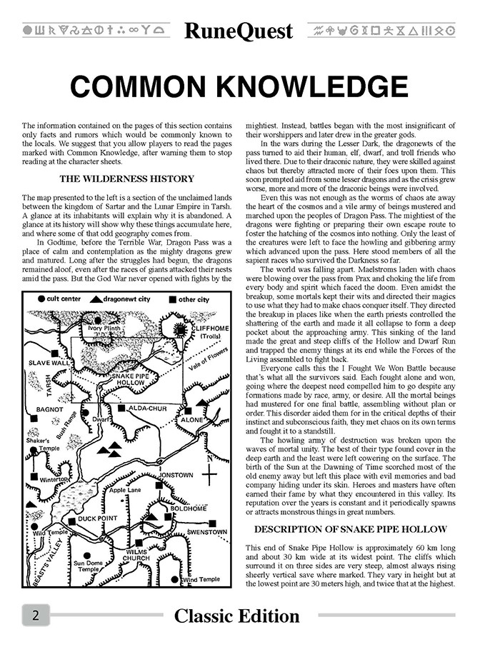 Snake Pipe Hollow - PDF - Chaosium Inc.