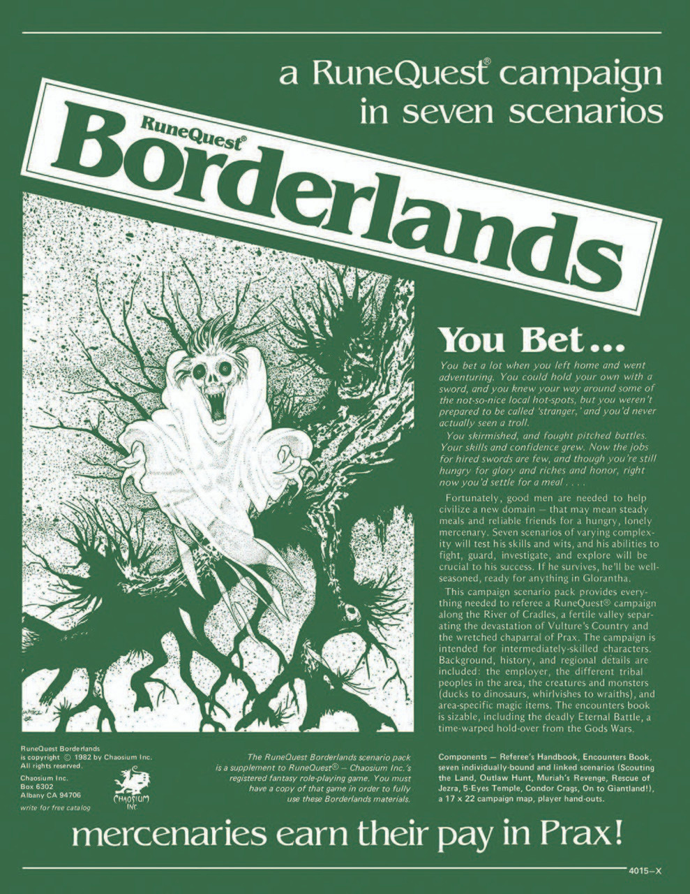 Borderlands - PDF - Chaosium Inc.