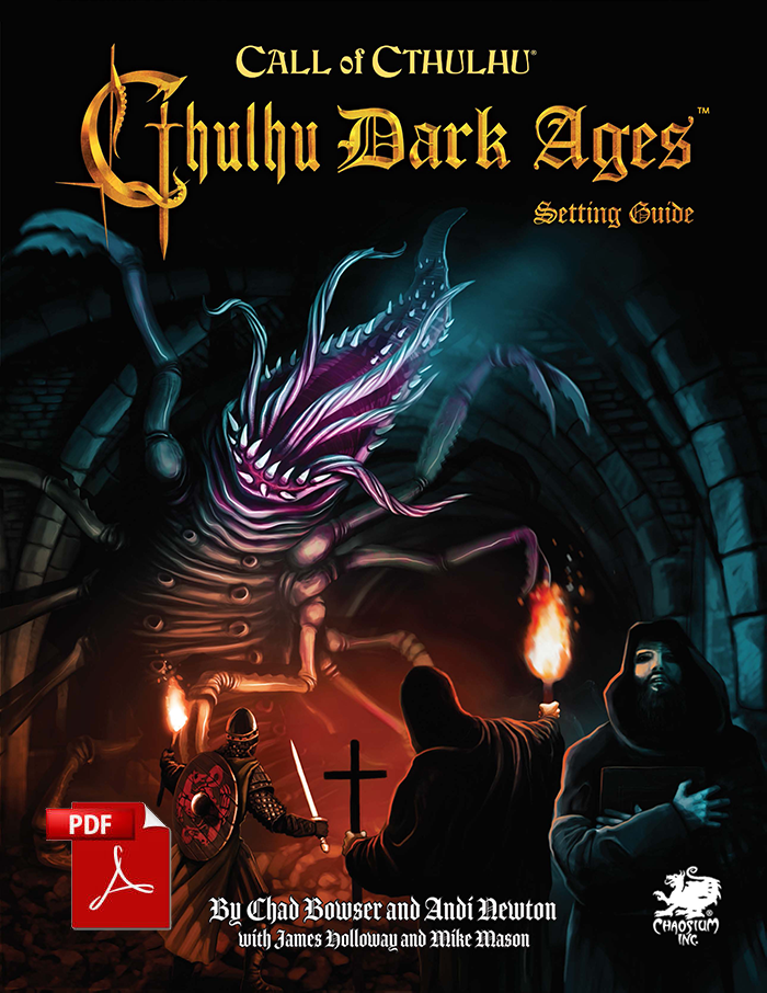 Cthulhu Dark Ages - 3rd Edition - Hardcover - Chaosium Inc.