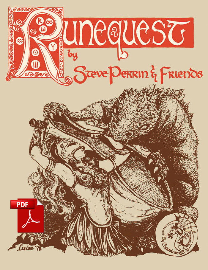 RuneQuest Old School Resource Pack - Chaosium Inc.