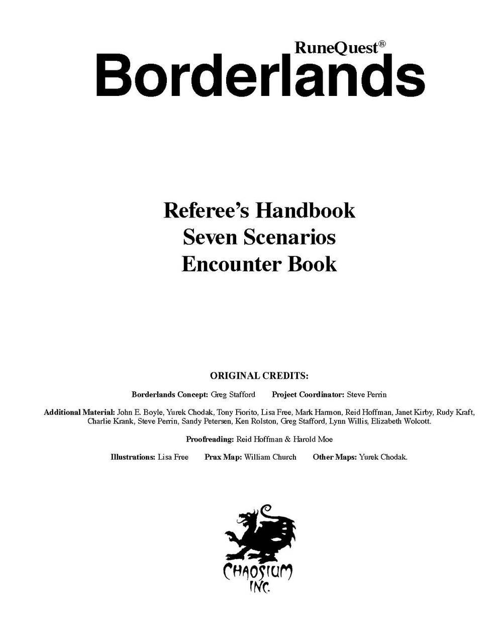 Borderlands - PDF - Chaosium Inc.