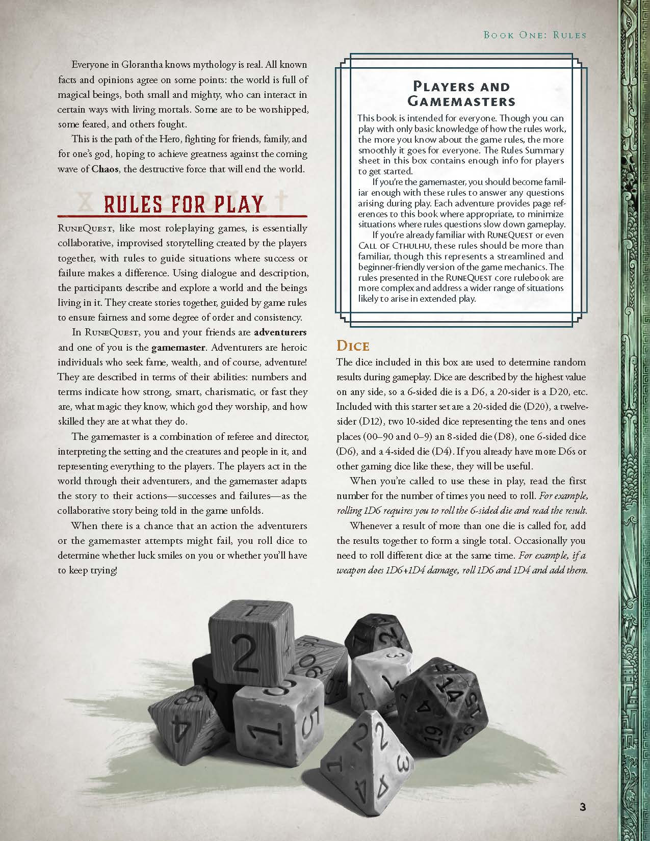 RuneQuest Starter Set - Chaosium Inc.