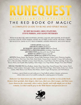 The Red Book of Magic - Hardcover - Chaosium Inc.