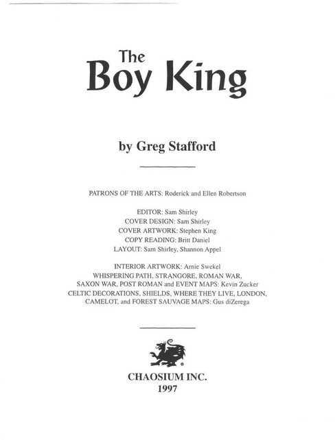 The Boy King - 2nd Edition - PDF - Chaosium Inc.