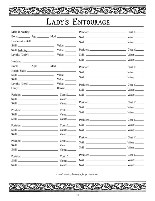 Book of the Entourage - PDF - Chaosium Inc.