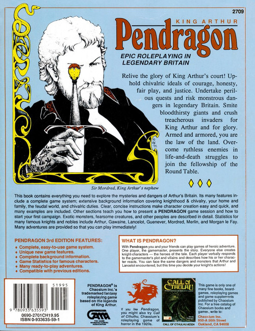 King Arthur Pendragon Core Rule Book - 3rd Edition- PDF - Chaosium Inc.