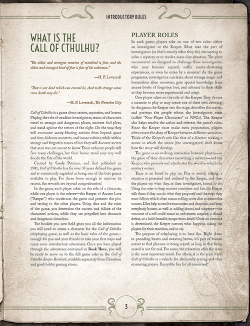 Call of Cthulhu Starter Set - Chaosium Inc.