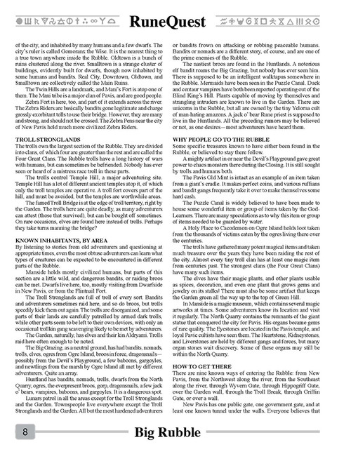 Big Rubble - Softcover - POD - Chaosium Inc.