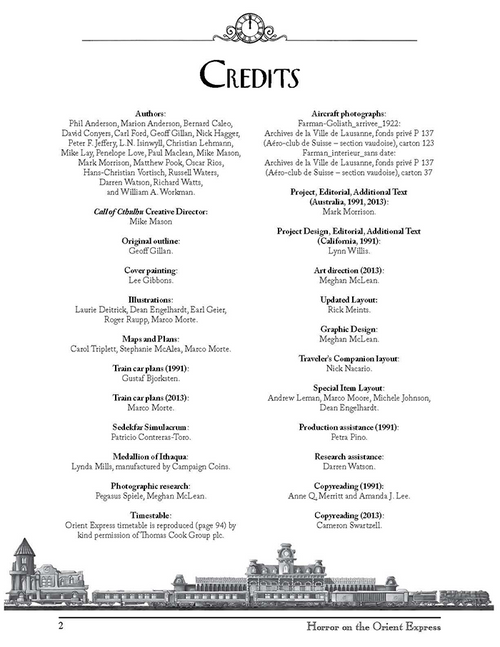 Horror on the Orient Express