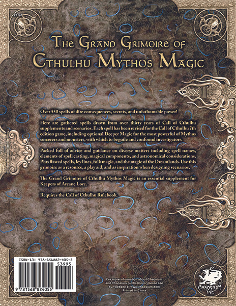 The Grand Grimoire of Cthulhu Mythos Magic - PDF - Chaosium Inc.