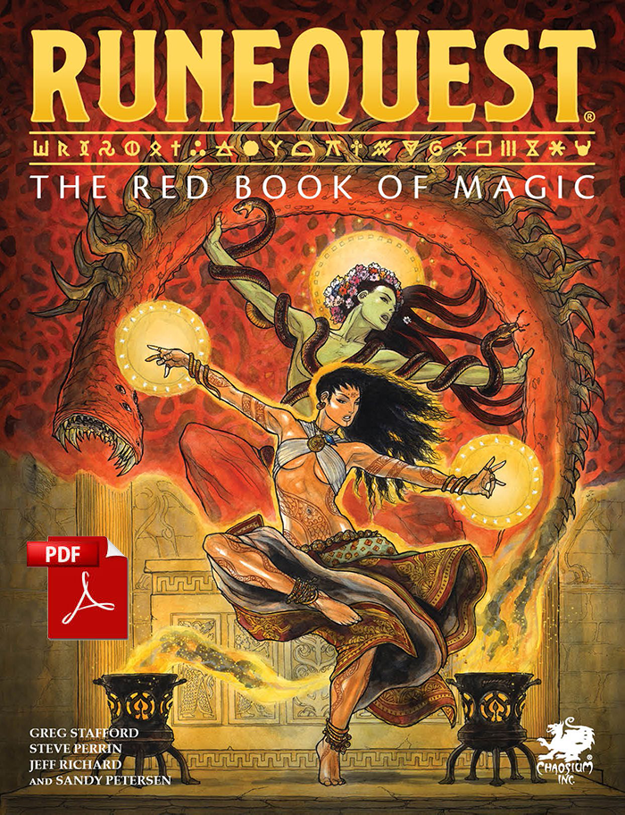 The Red Book of Magic - Hardcover - Chaosium Inc.