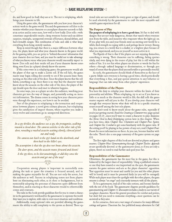 Basic Roleplaying: Universal Game Engine - PDF - Chaosium Inc.