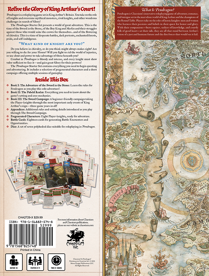 Pendragon Starter Set - Chaosium Inc.