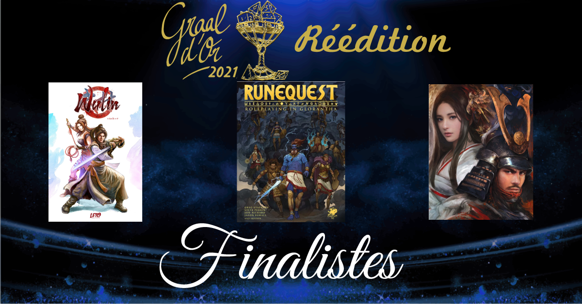 French edition of RuneQuest wins 2021 Graal d'Or Award - Chaosium Inc.