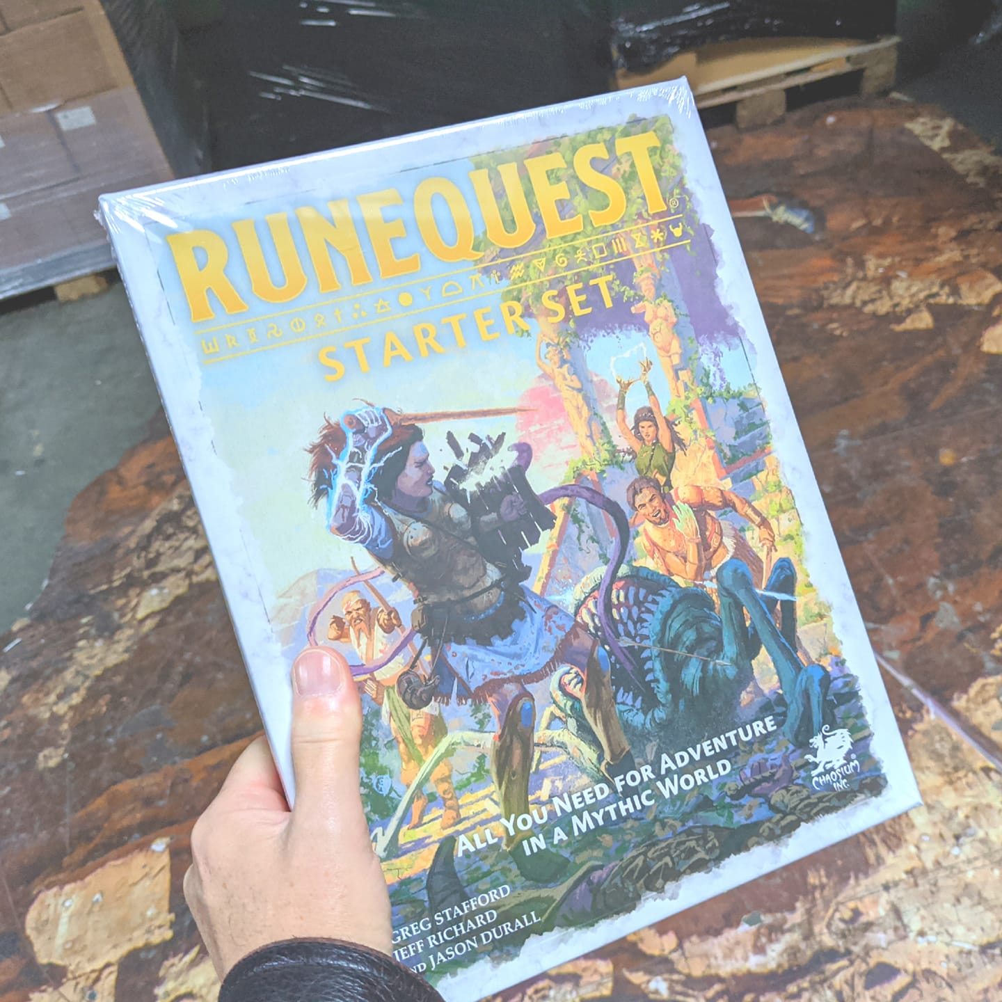 RuneQuest Starter Set Design Diary #15: A release date, and Jason sees ...