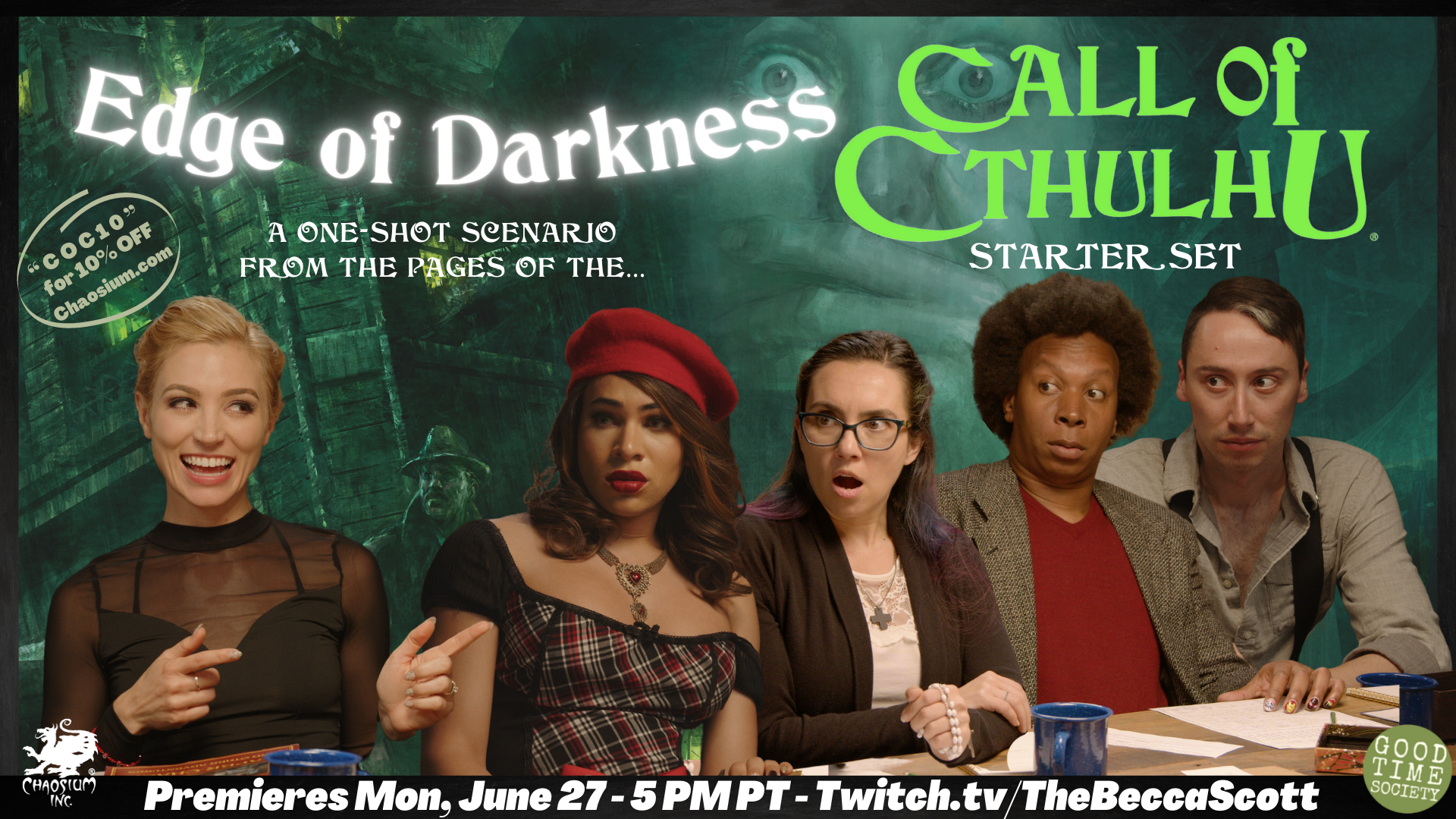 Premieres June 27th: Edge of Darkness, a one-shot to celebrate the ...