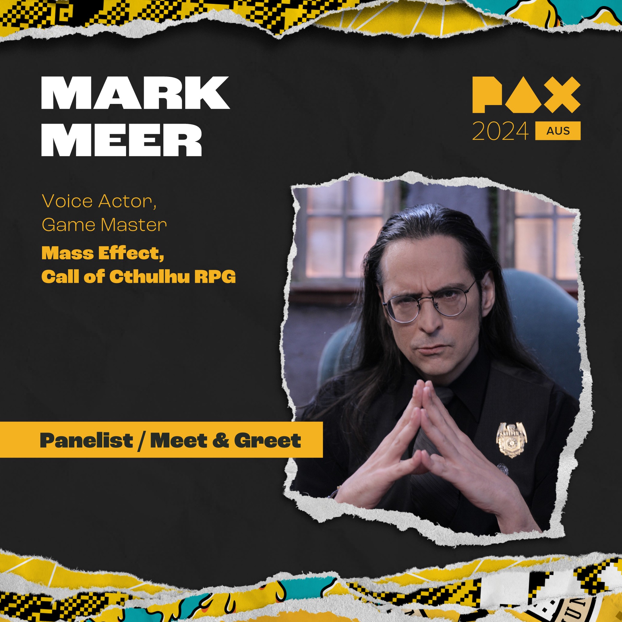 Mark Meer is coming to PAX AUS in October! - Chaosium Inc.
