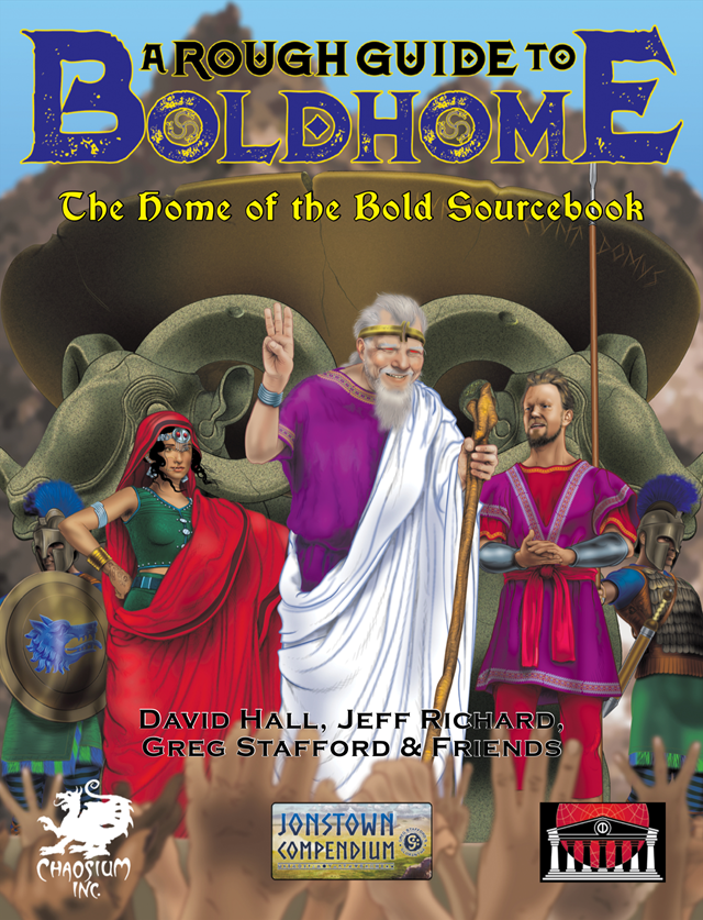Journey to Jonstown #70: A Rough Guide to Boldhome returns at Chaosium ...
