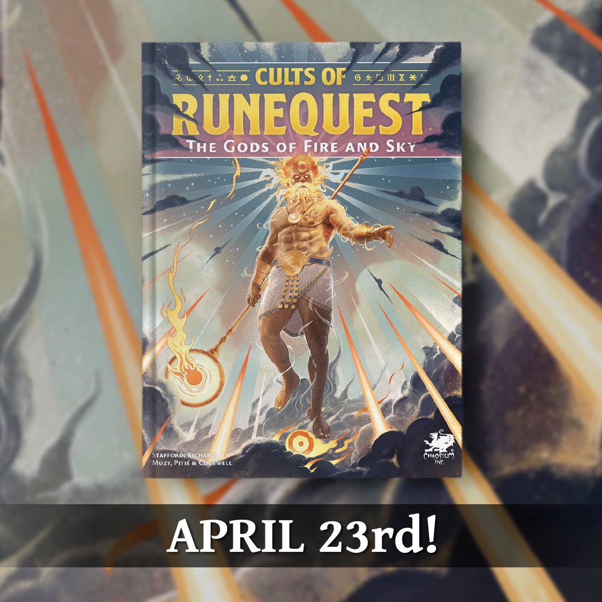 Cults of RuneQuest: Gods of Fire and Sky will be out in release on ...