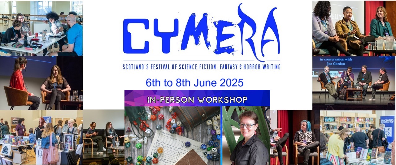 Lynne Hardy is a guest at Cymera 2025 (Edinburgh, June 7-8) - Chaosium Inc.